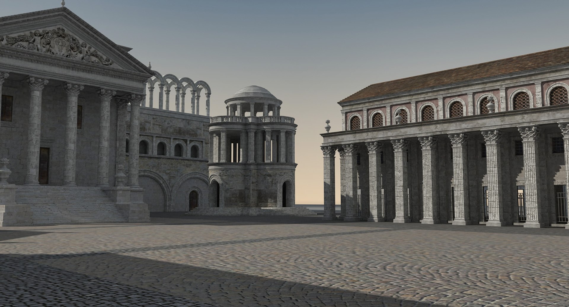 Ancient roman 3D model - TurboSquid 1339347