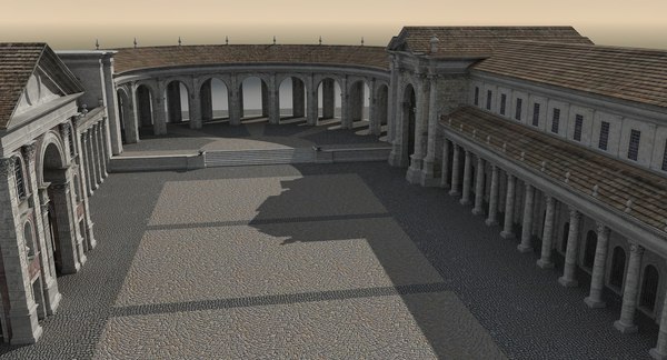 Ancient roman 3D model - TurboSquid 1339347