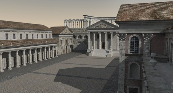Ancient roman 3D model - TurboSquid 1339347