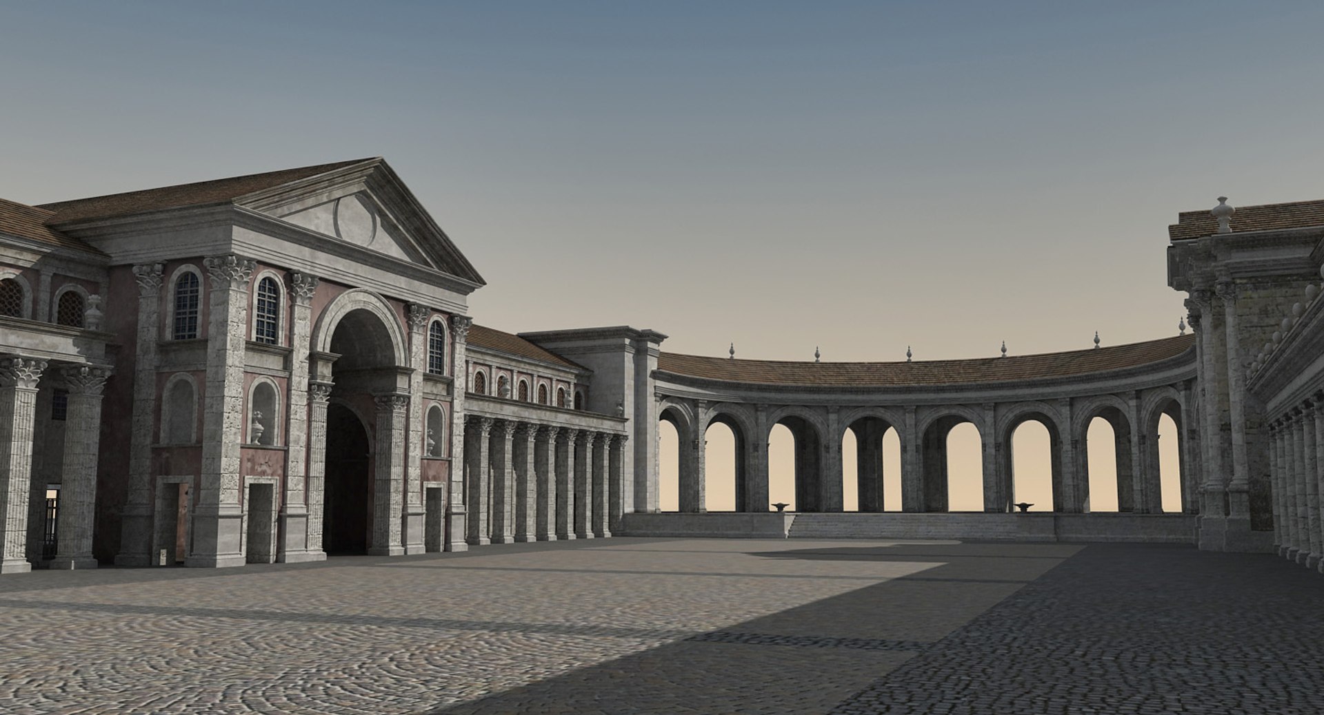 Ancient roman 3D model - TurboSquid 1339347