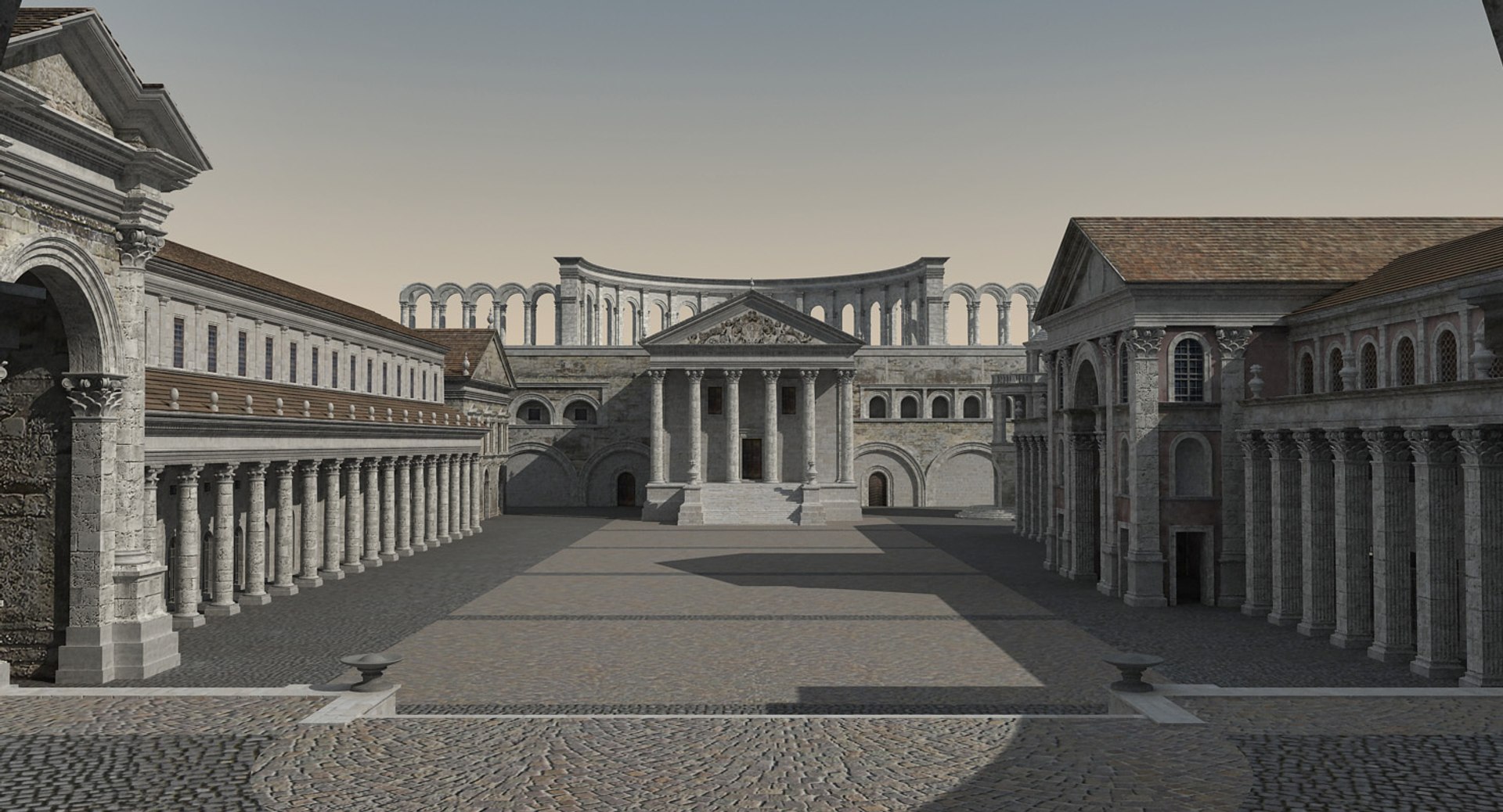 Ancient roman 3D model - TurboSquid 1339347