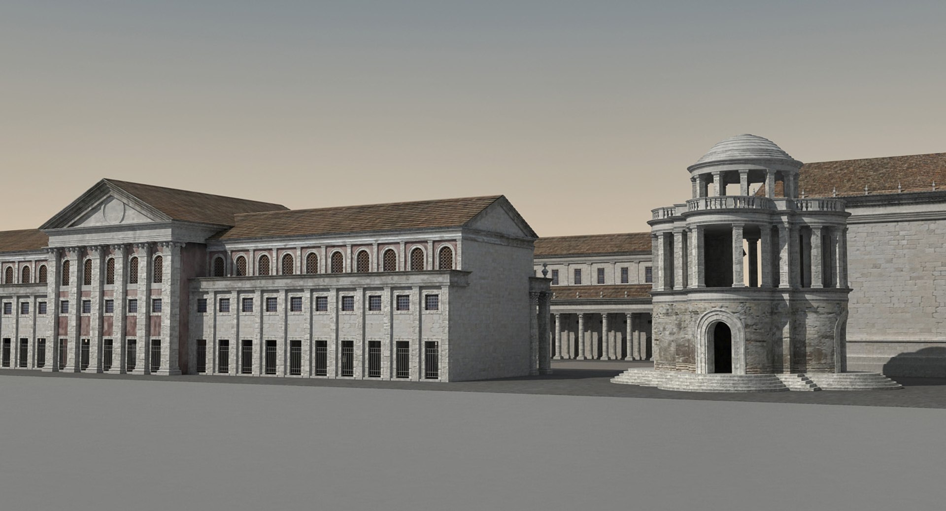 Ancient roman 3D model - TurboSquid 1339347