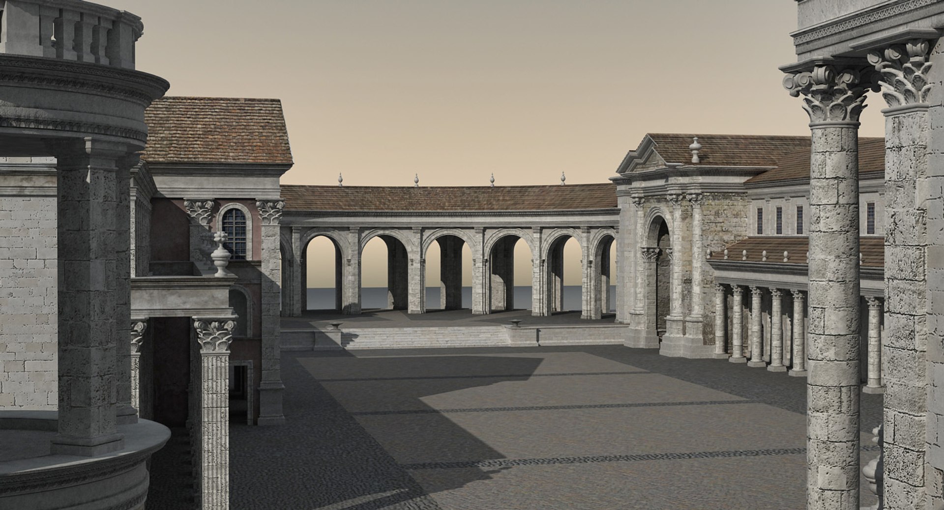 Ancient roman 3D model - TurboSquid 1339347