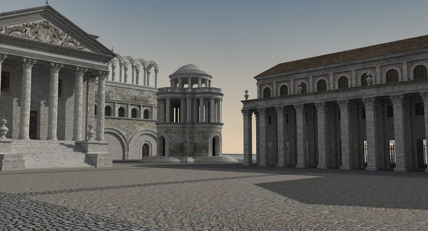 Ancient roman 3D model - TurboSquid 1339347