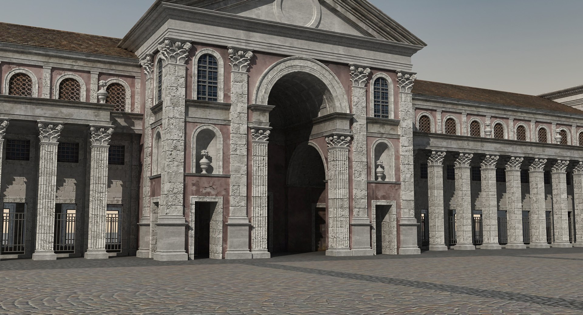 Ancient roman 3D model - TurboSquid 1339347