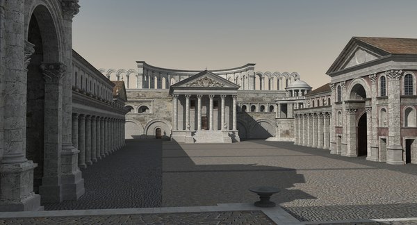 Ancient roman 3D model - TurboSquid 1339347