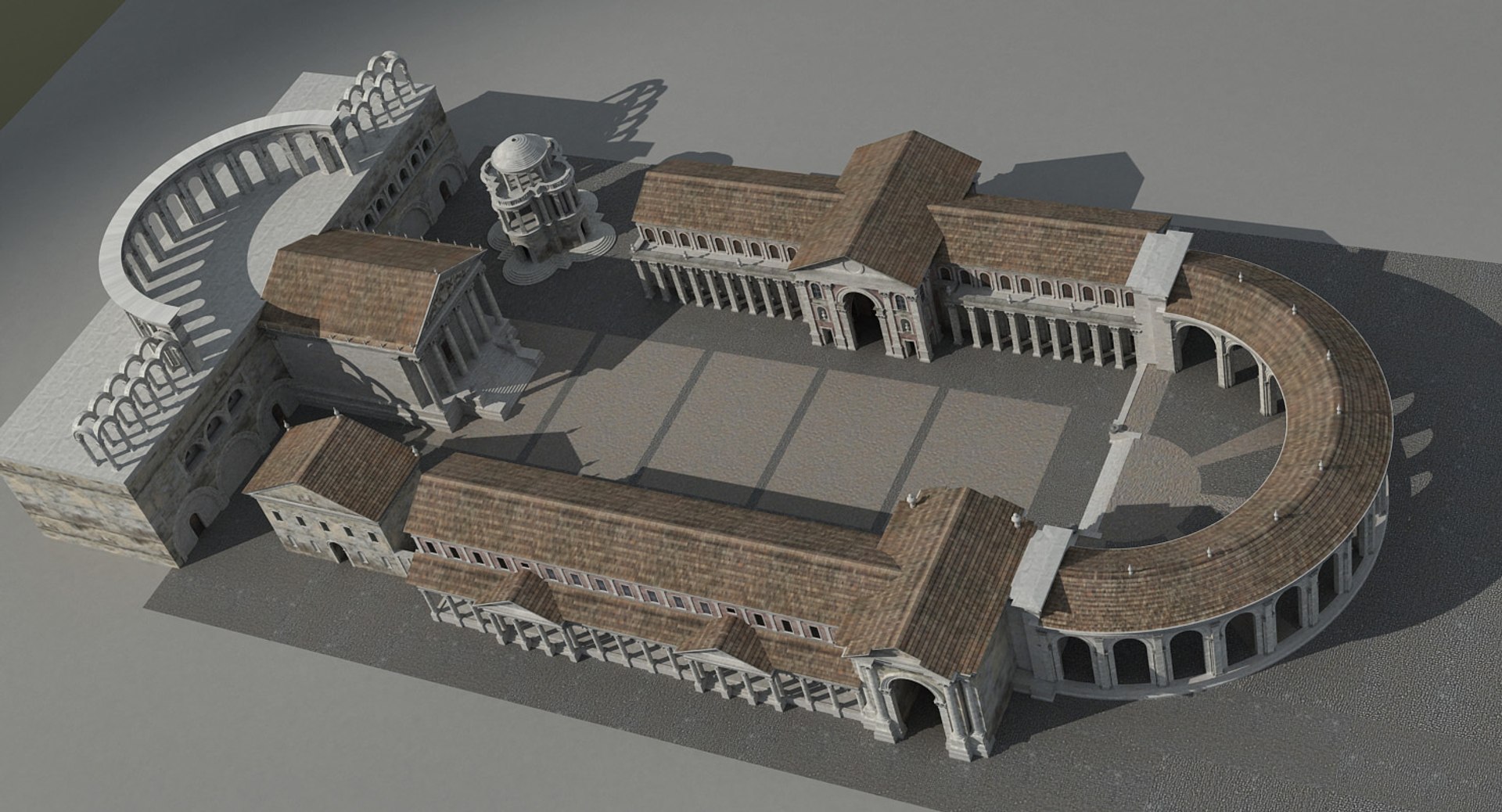 Ancient roman 3D model - TurboSquid 1339347