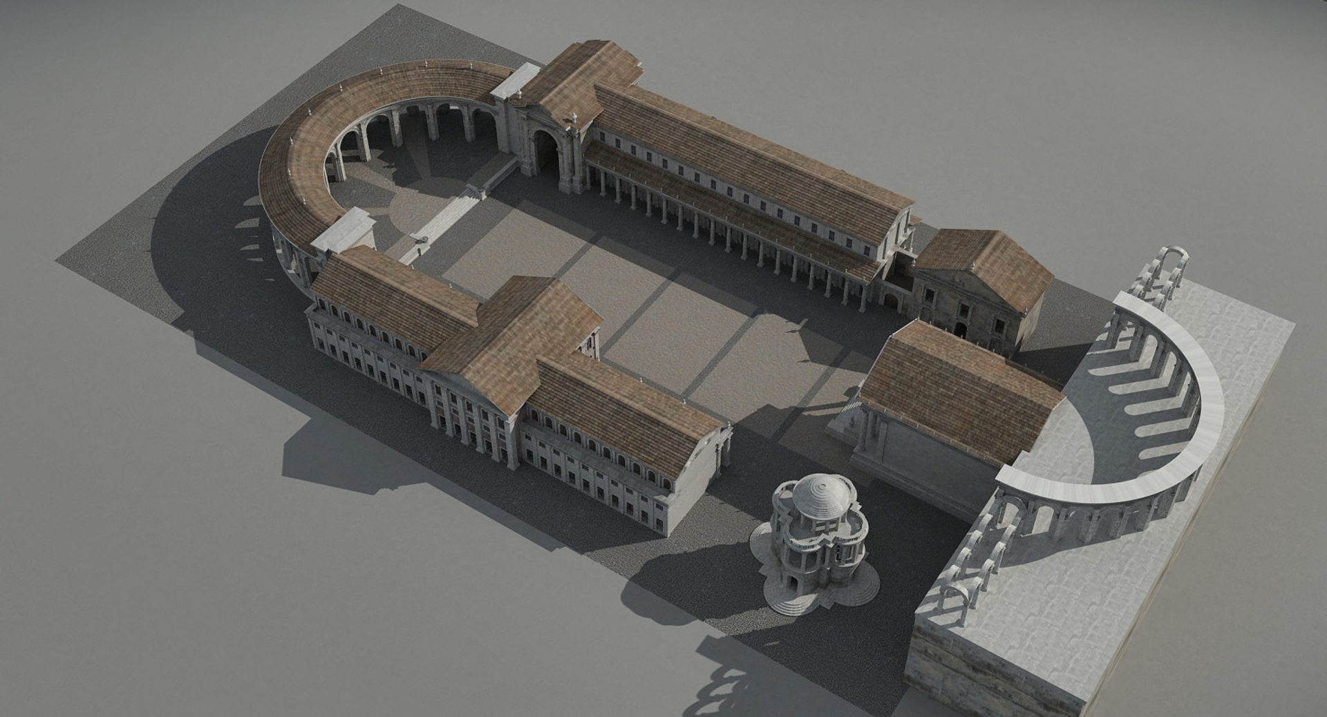 Ancient roman 3D model - TurboSquid 1339347