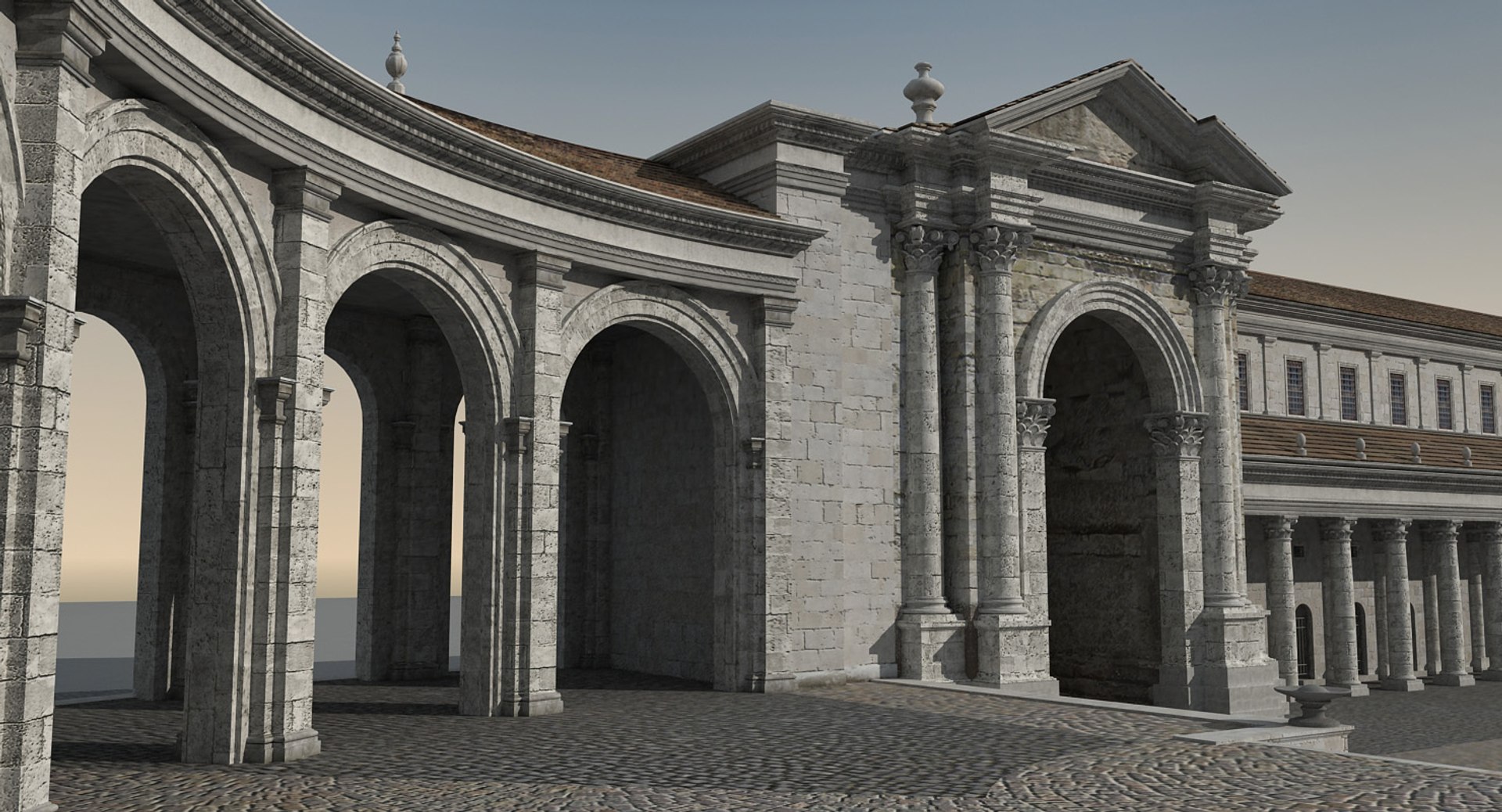 Ancient roman 3D model - TurboSquid 1339347