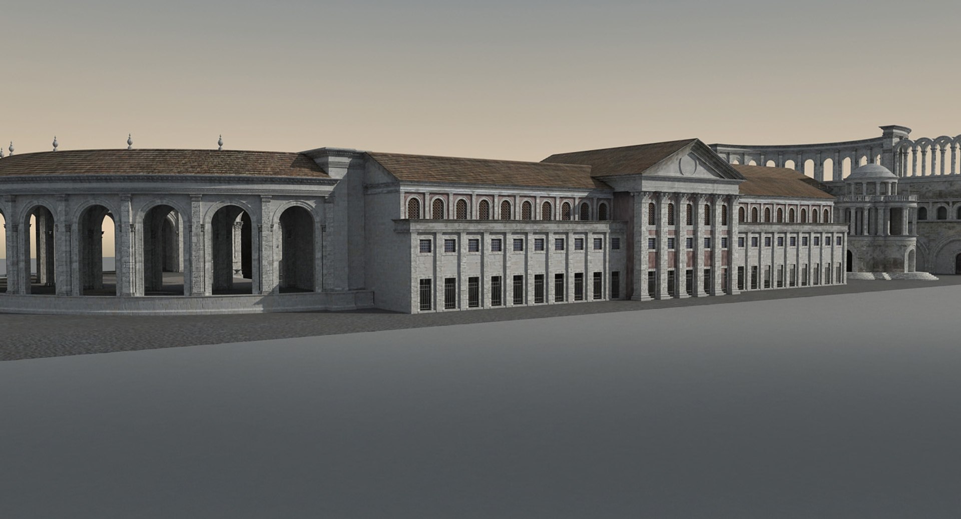 Ancient roman 3D model - TurboSquid 1339347