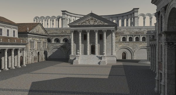 Ancient roman 3D model - TurboSquid 1339347