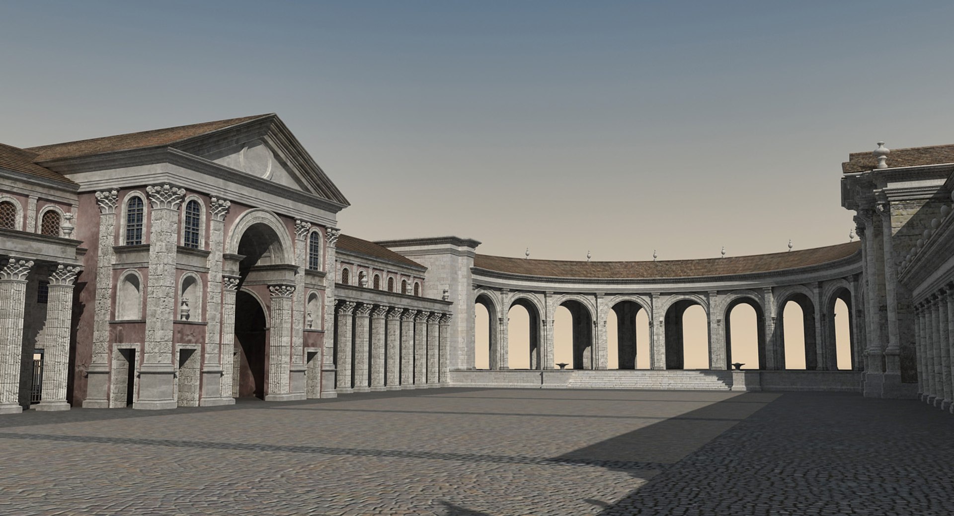 Ancient roman 3D model - TurboSquid 1339347