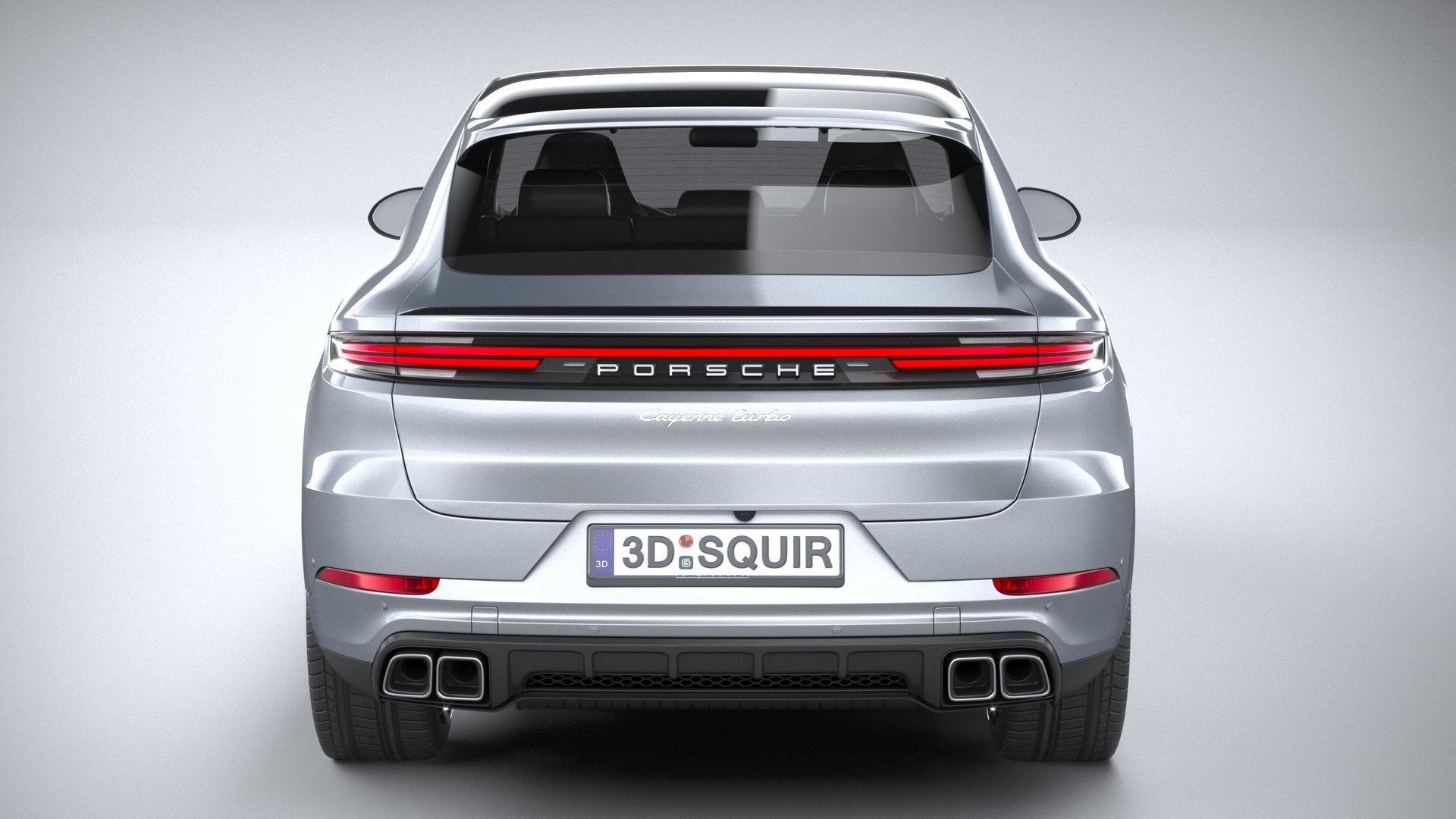 Porsche Cayenne Turbo E-Hybrid Coupe 2024 3D Model - TurboSquid 2124011