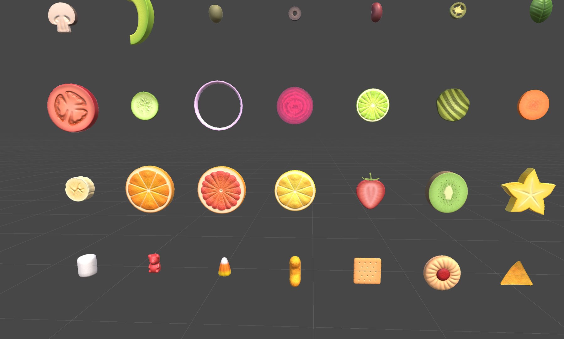 3D Low Poly Food Pack 4 - TurboSquid 1795879