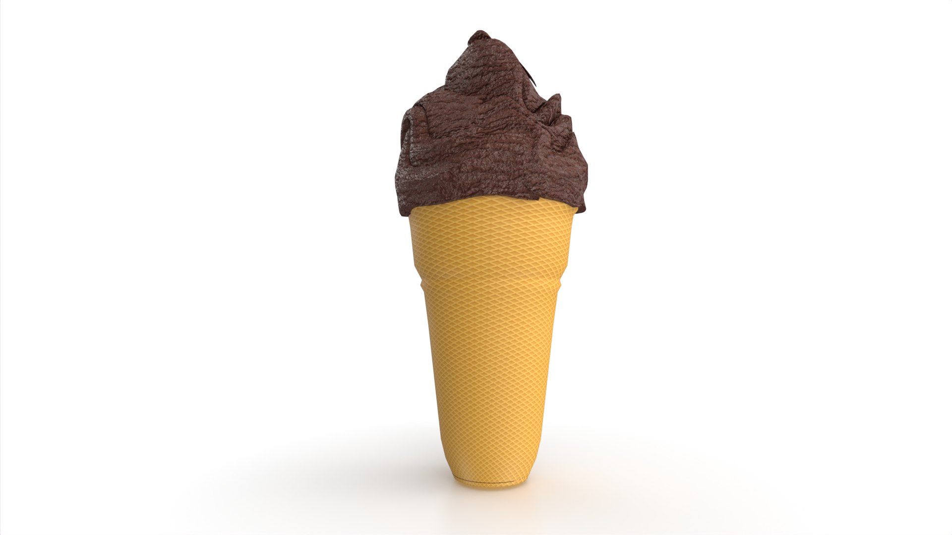 Ice Cream Cone Model - TurboSquid 1999973
