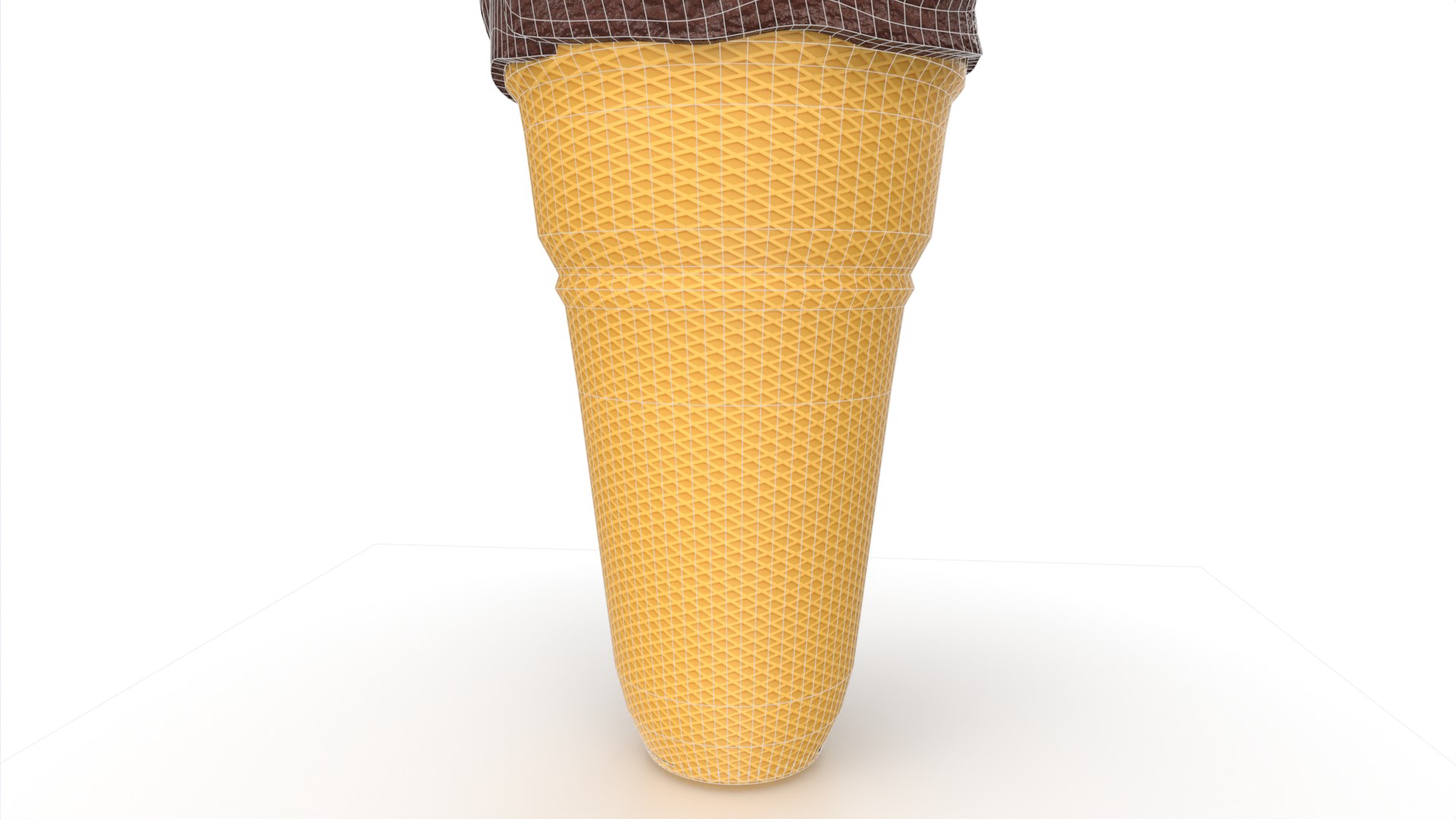 Ice Cream Cone Model - TurboSquid 1999973
