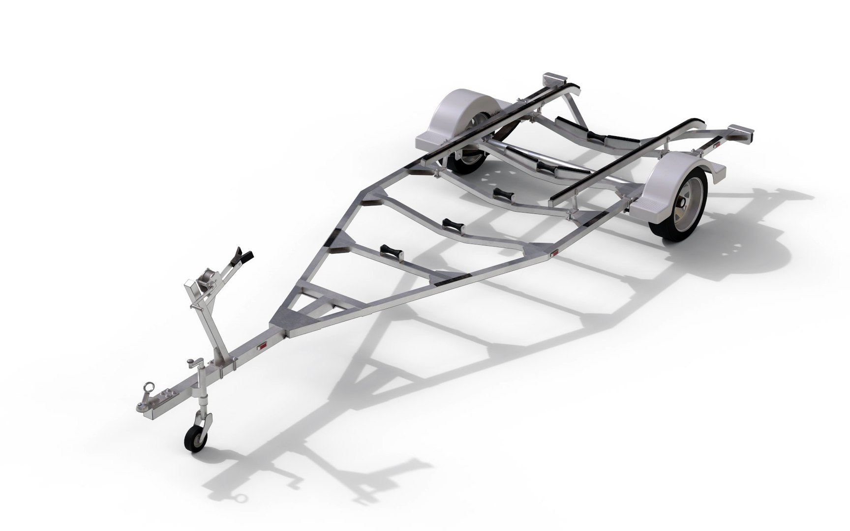 Boat Trailer 3D Model - TurboSquid 2209905