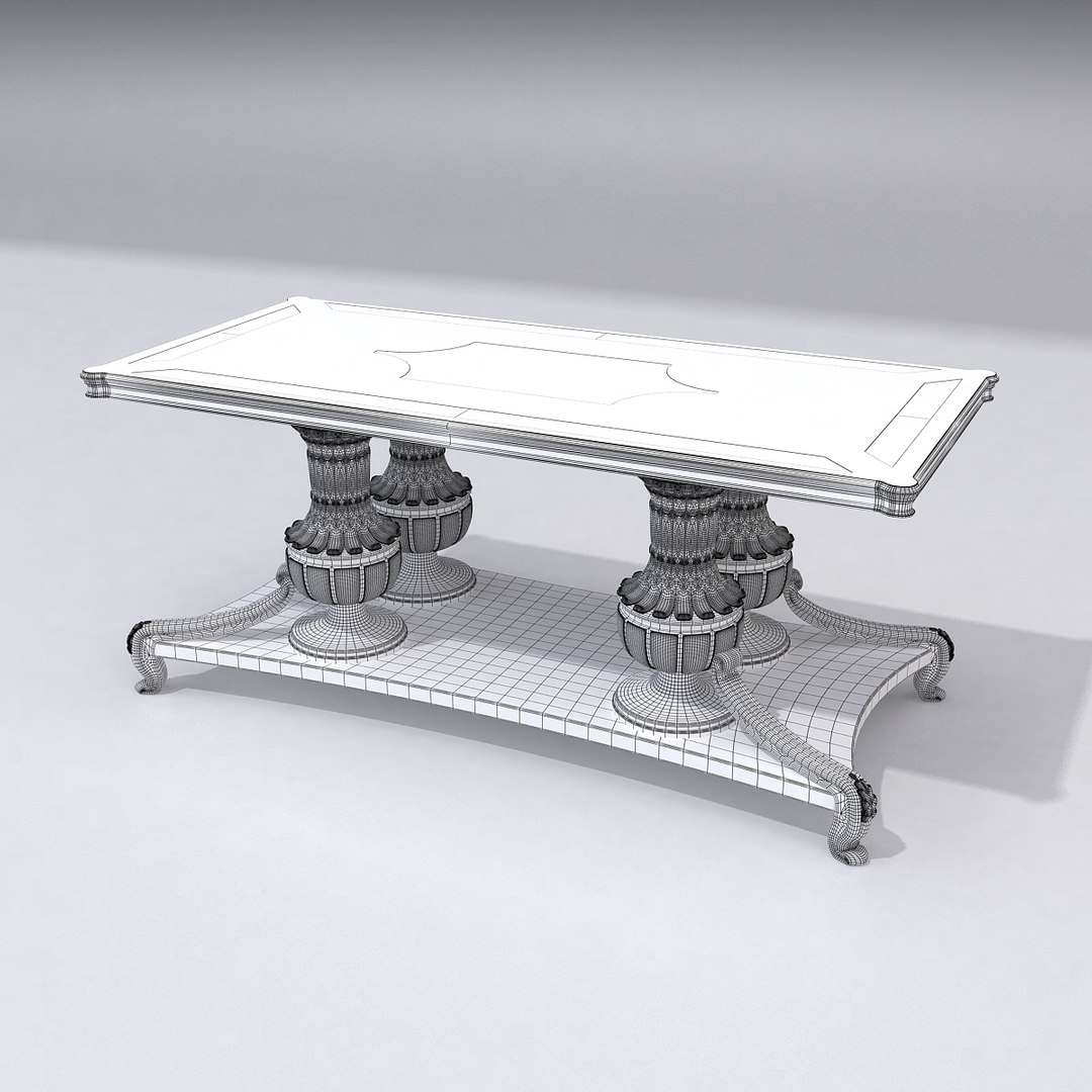Tea Little Table 3d Model
