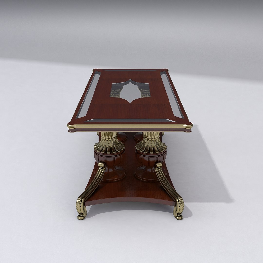 Tea Little Table 3d Model