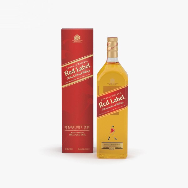 Johnnie walker red 3D - TurboSquid 1430162