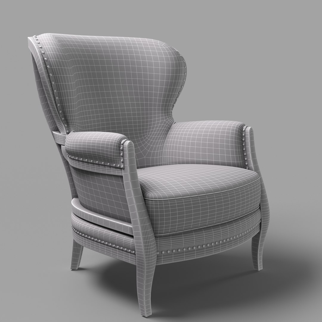 3D Sam Moore Calhoun Chair - TurboSquid 1876060