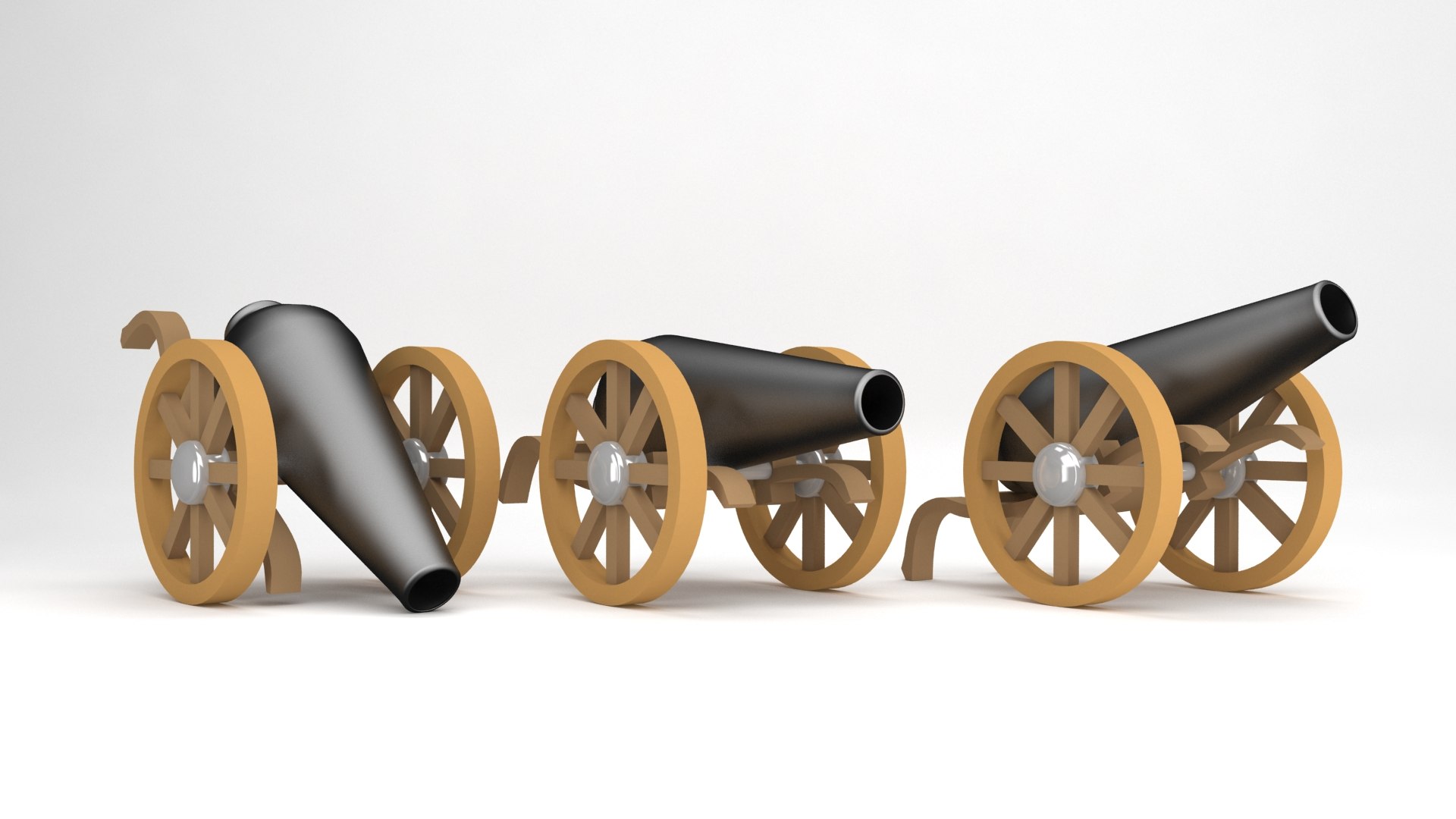 Cannon 3D Model - TurboSquid 1784469