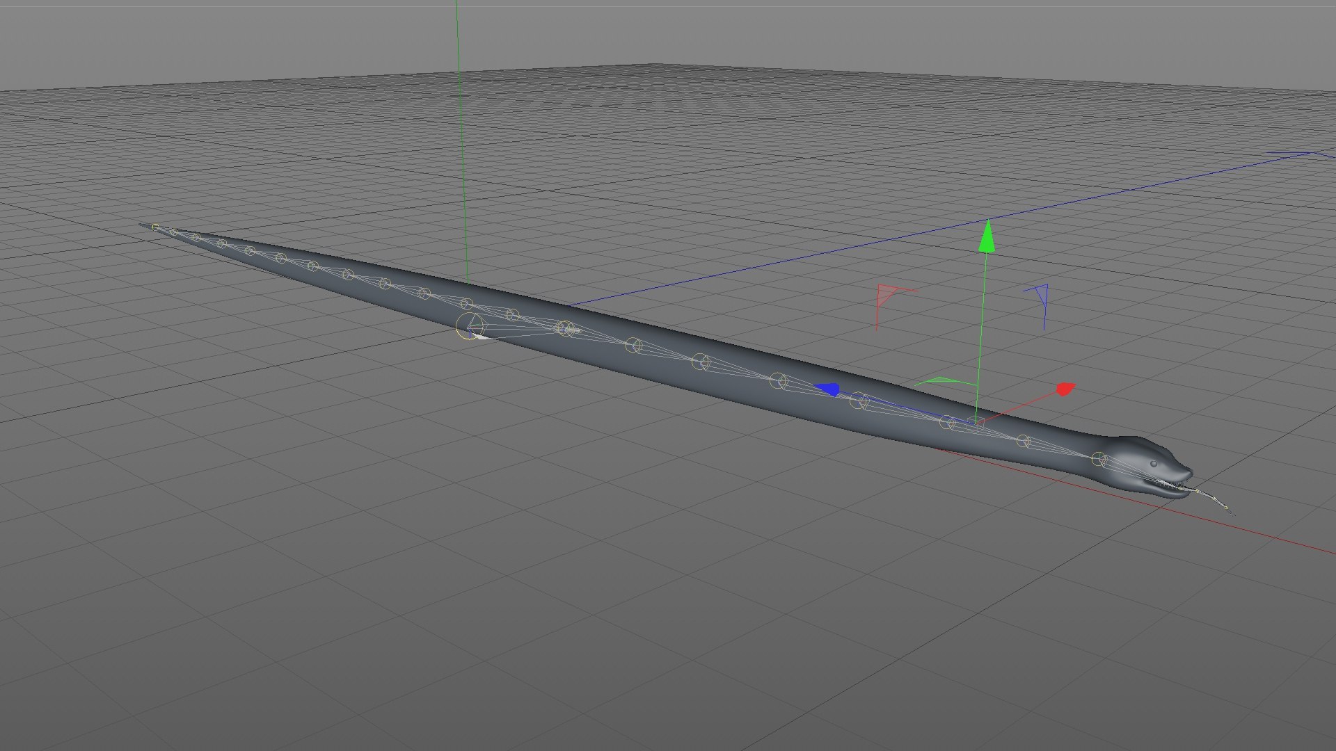 Snake Rigged And Animated 3D Model - TurboSquid 1954053