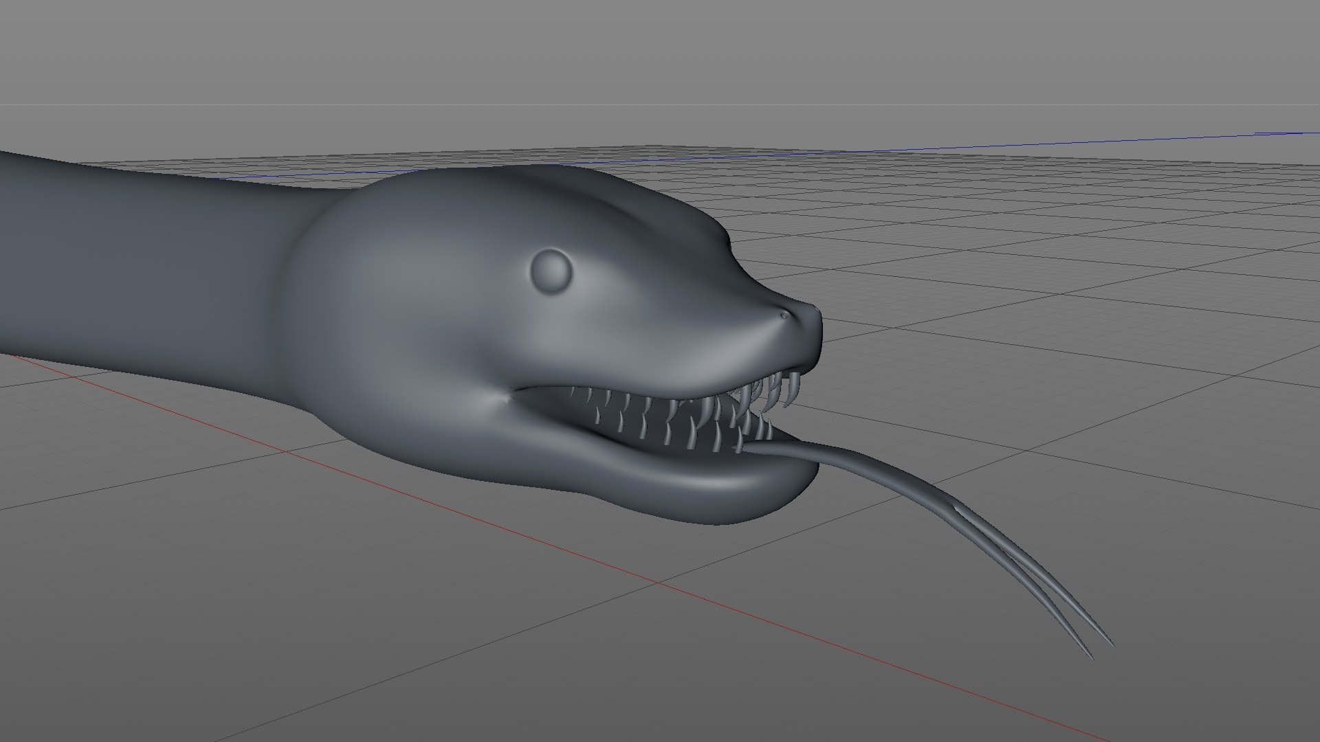 Snake Rigged And Animated 3D Model - TurboSquid 1954053