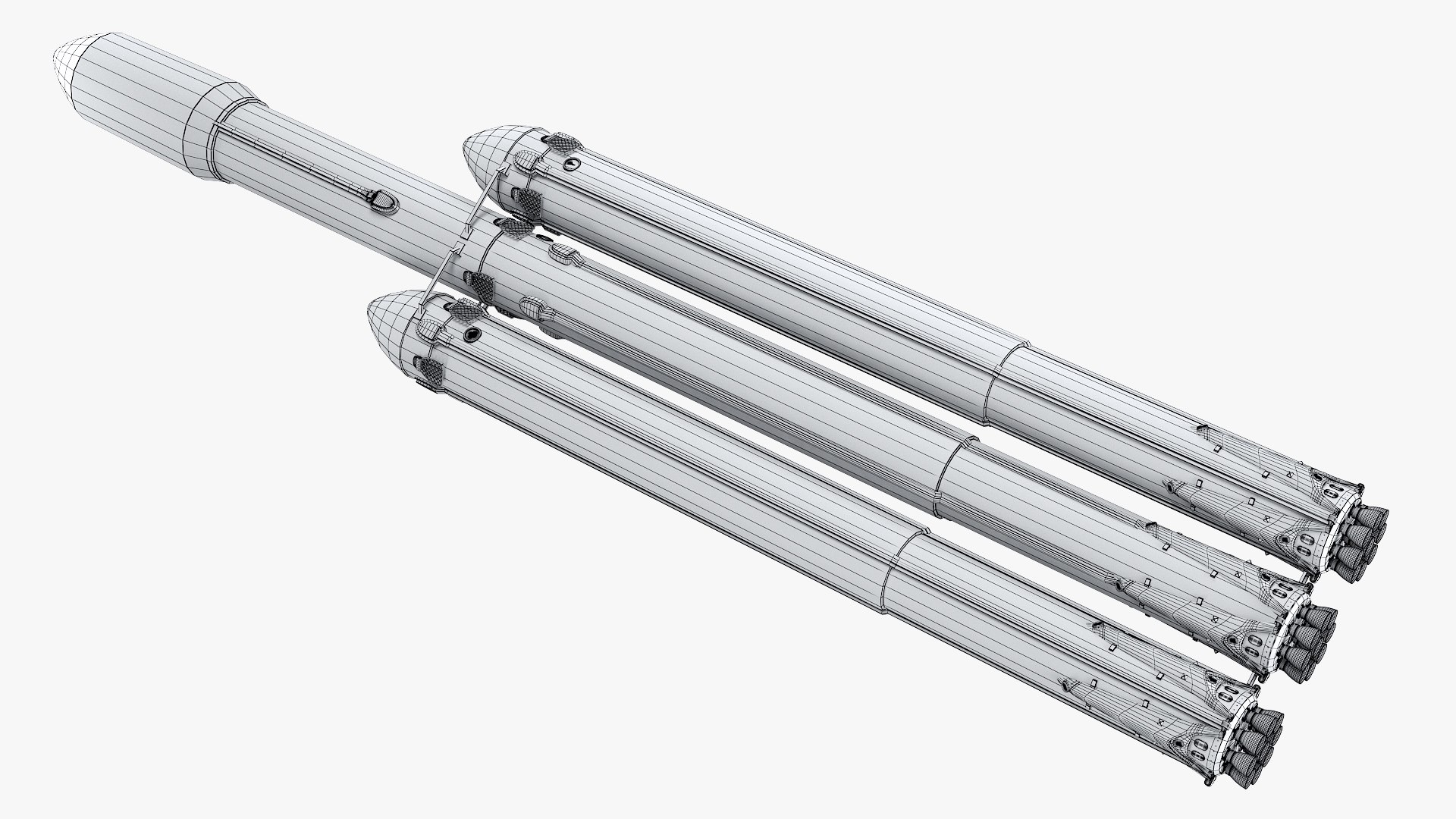 Cargo Heavy Rocket 3D - TurboSquid 1641469