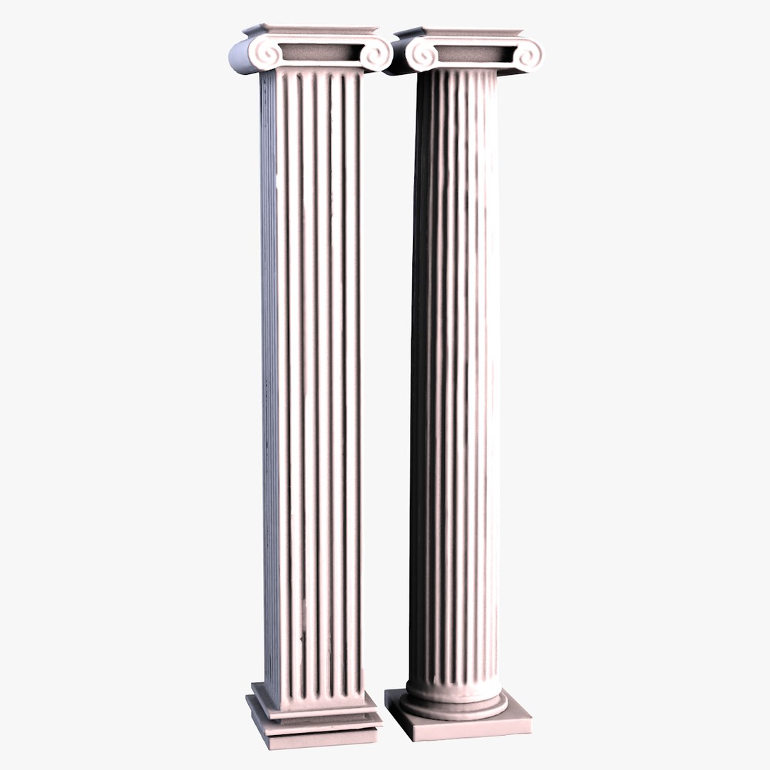 3D Pillars - TurboSquid 2063464
