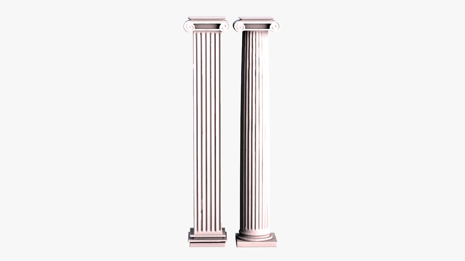 3D Pillars - TurboSquid 2063464