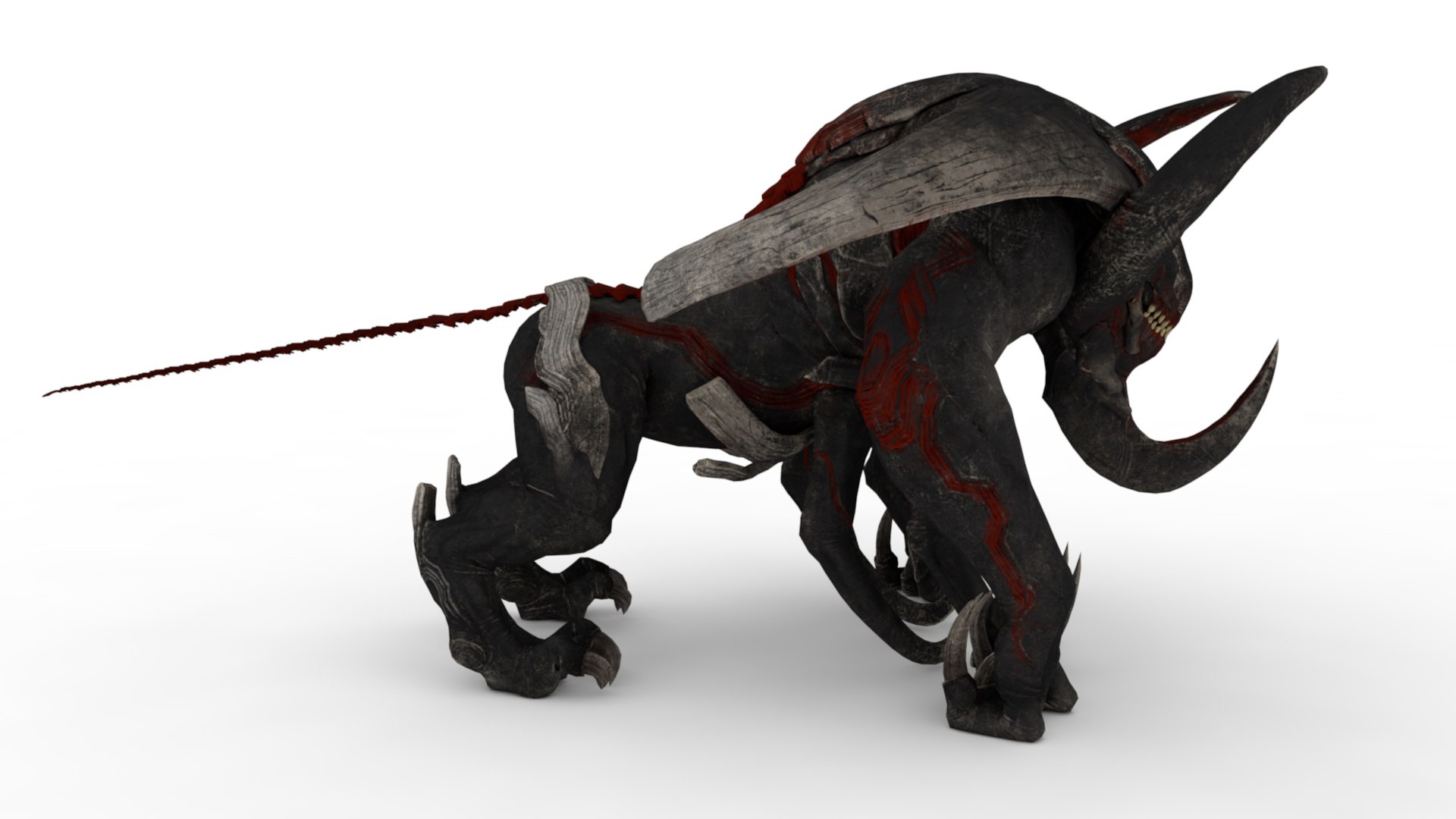 3D Typhon Monster Rigged And Animated Model - TurboSquid 2378933