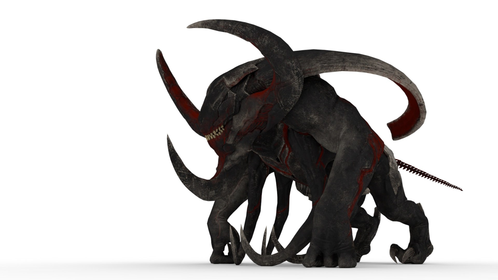 3D Typhon Monster Rigged And Animated Model - TurboSquid 2378933