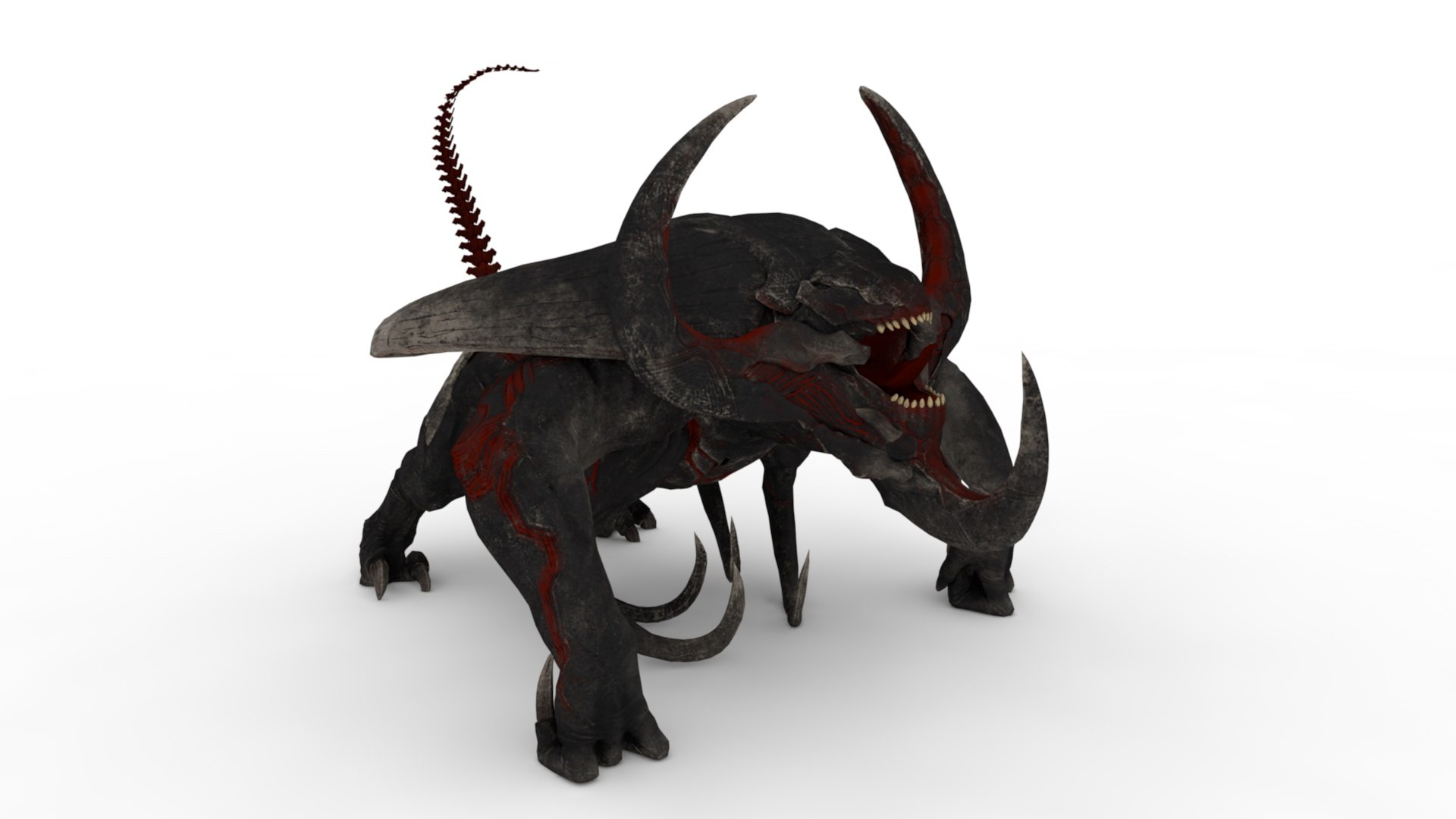 3D Typhon Monster Rigged And Animated Model - TurboSquid 2378933