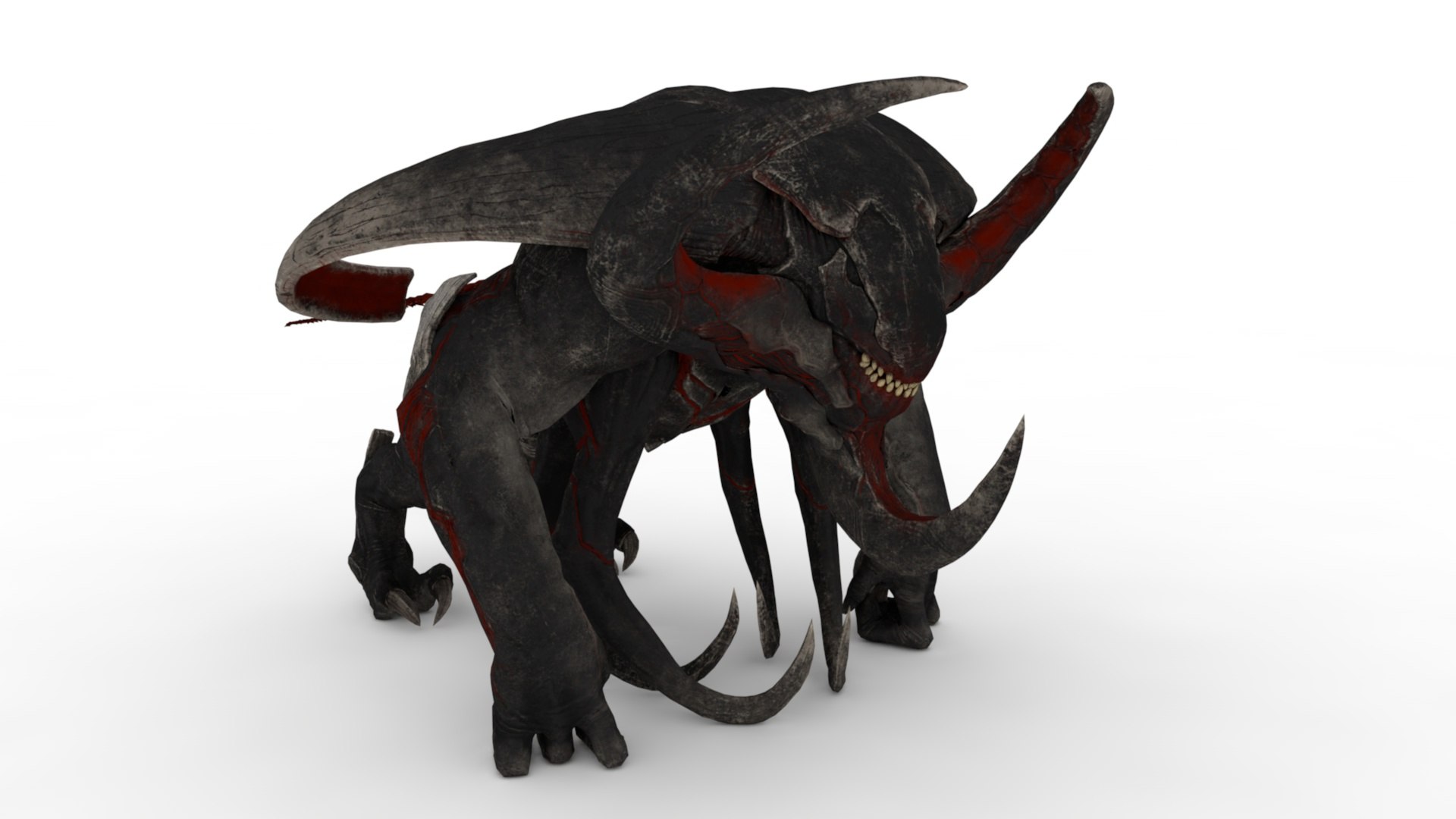 3D Typhon Monster Rigged And Animated Model - TurboSquid 2378933