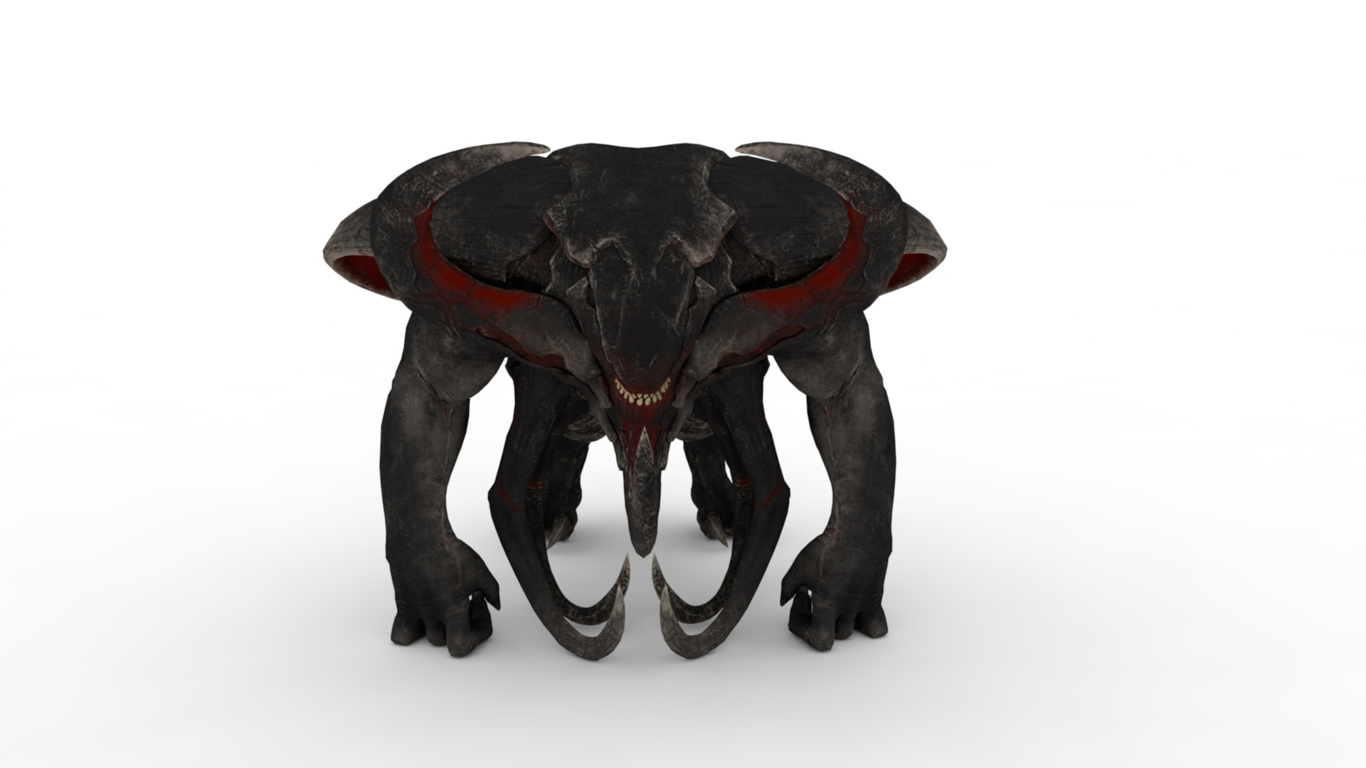 3D Typhon Monster Rigged And Animated Model - TurboSquid 2378933