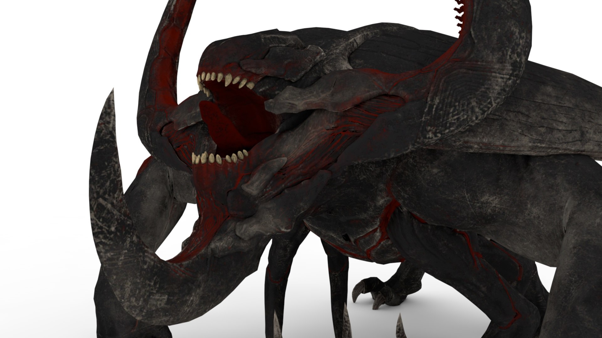 3D Typhon Monster Rigged And Animated Model - TurboSquid 2378933