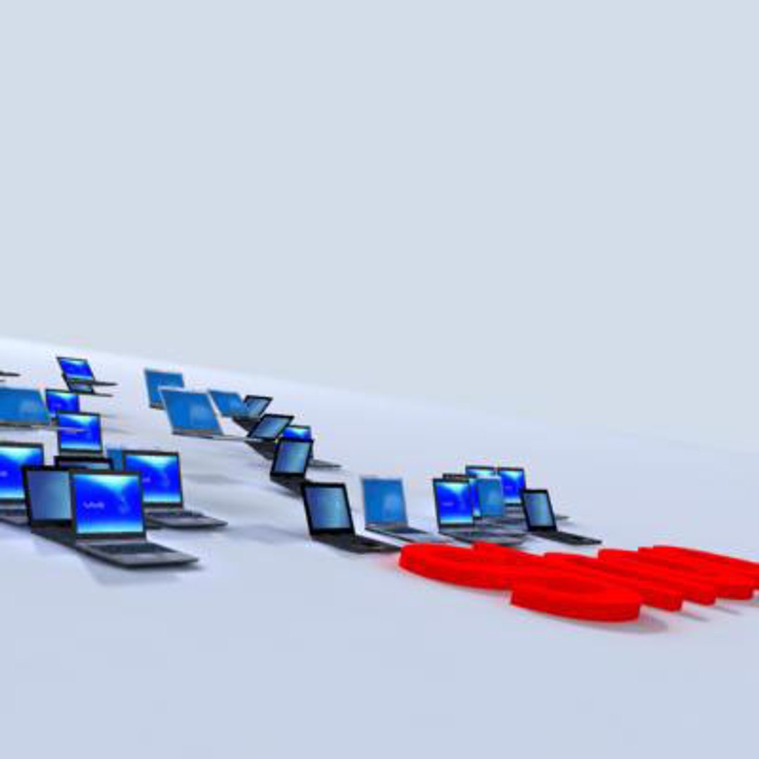 laptops commercials 3d max