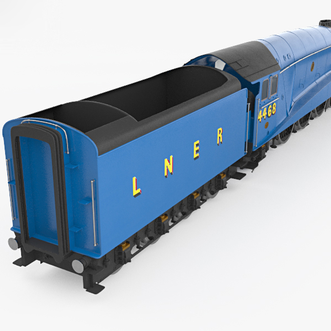 LNER 클래스 A4 4468 청둥 오리 1938 3D 모델 - TurboSquid 1393950