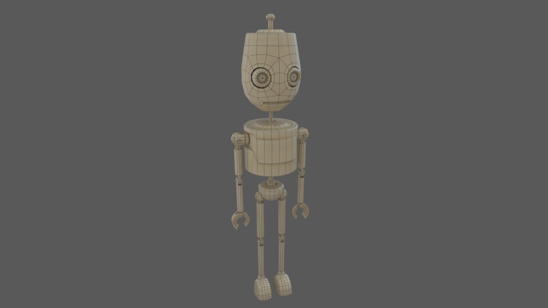 3D wood man model - TurboSquid 1683887