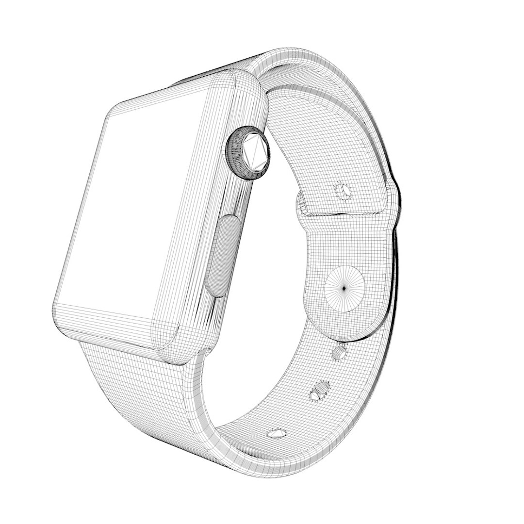 3d Apple Watch