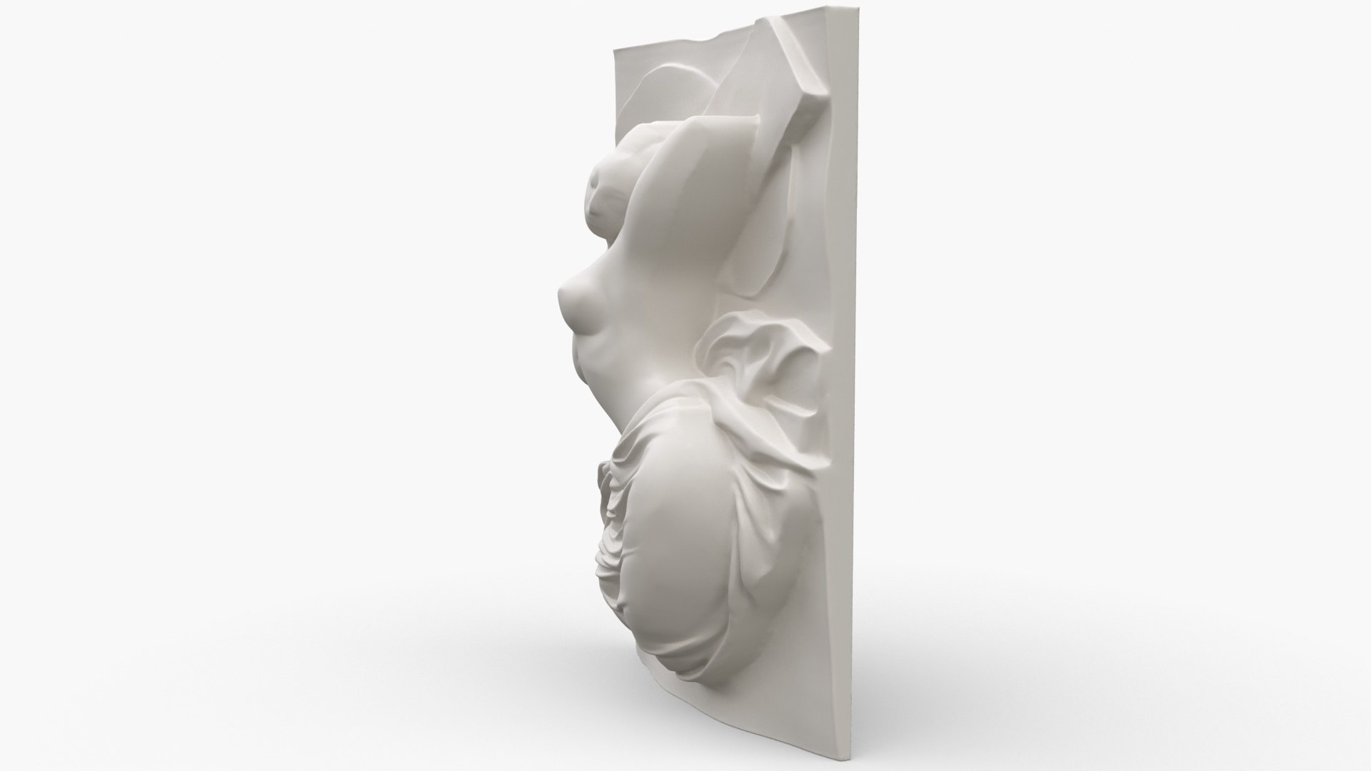 3D Woman Relief 5 - TurboSquid 2216301