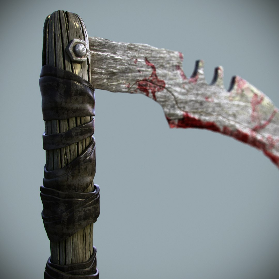 3ds Max Ancient Combat Scythe