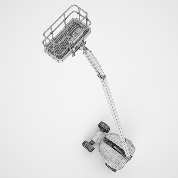 3D model telescopic boom lift - TurboSquid 1168993