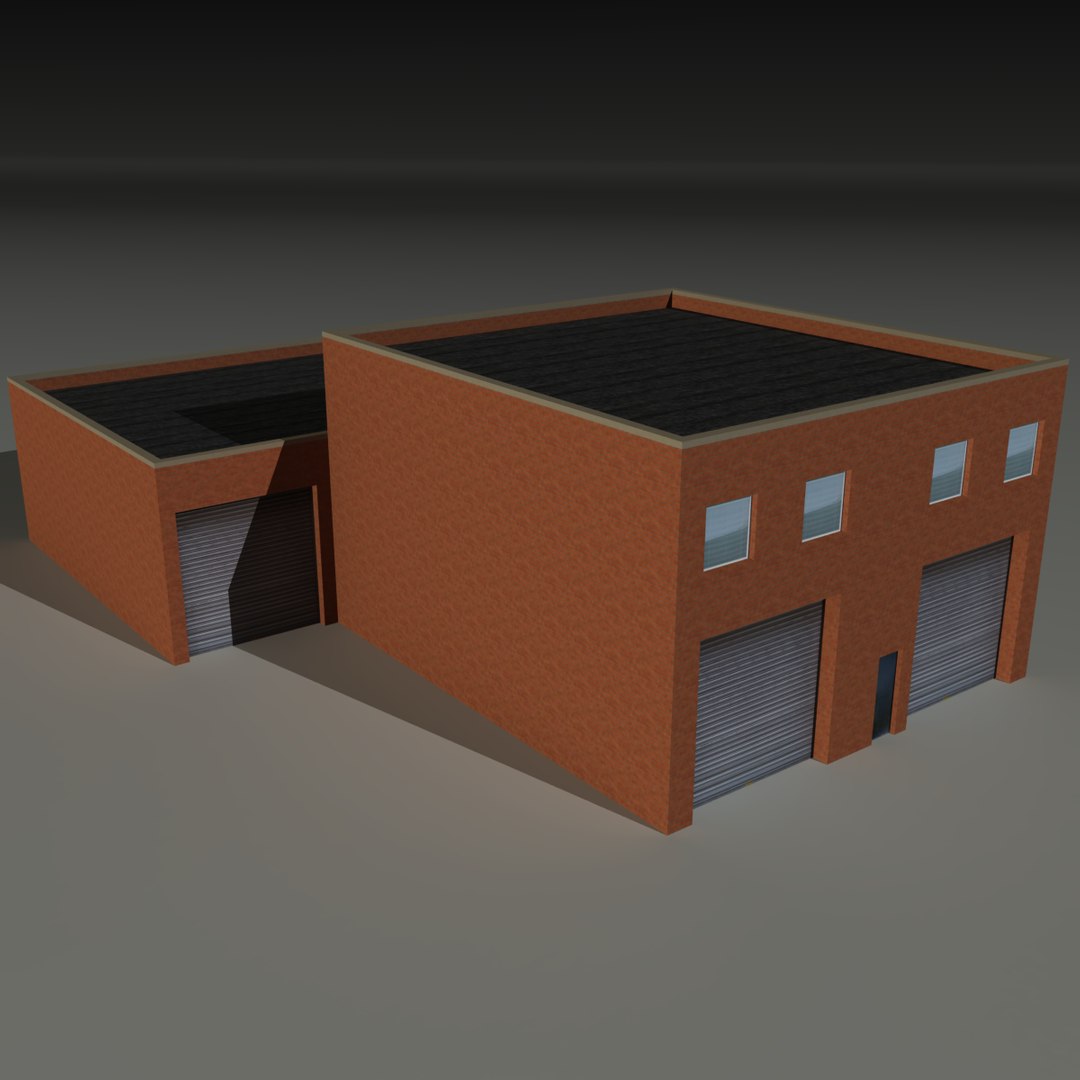 Factory Building 19 3D - TurboSquid 1158414