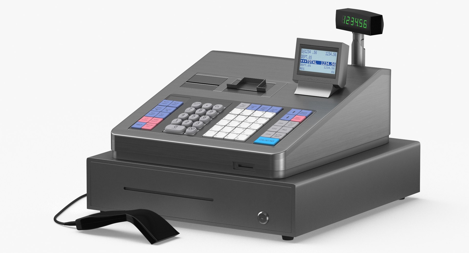 3D model Cash Register - TurboSquid 2084395