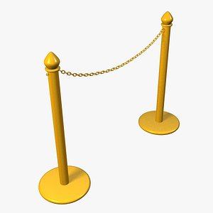 Velvet Rope 3D Models for Download | TurboSquid