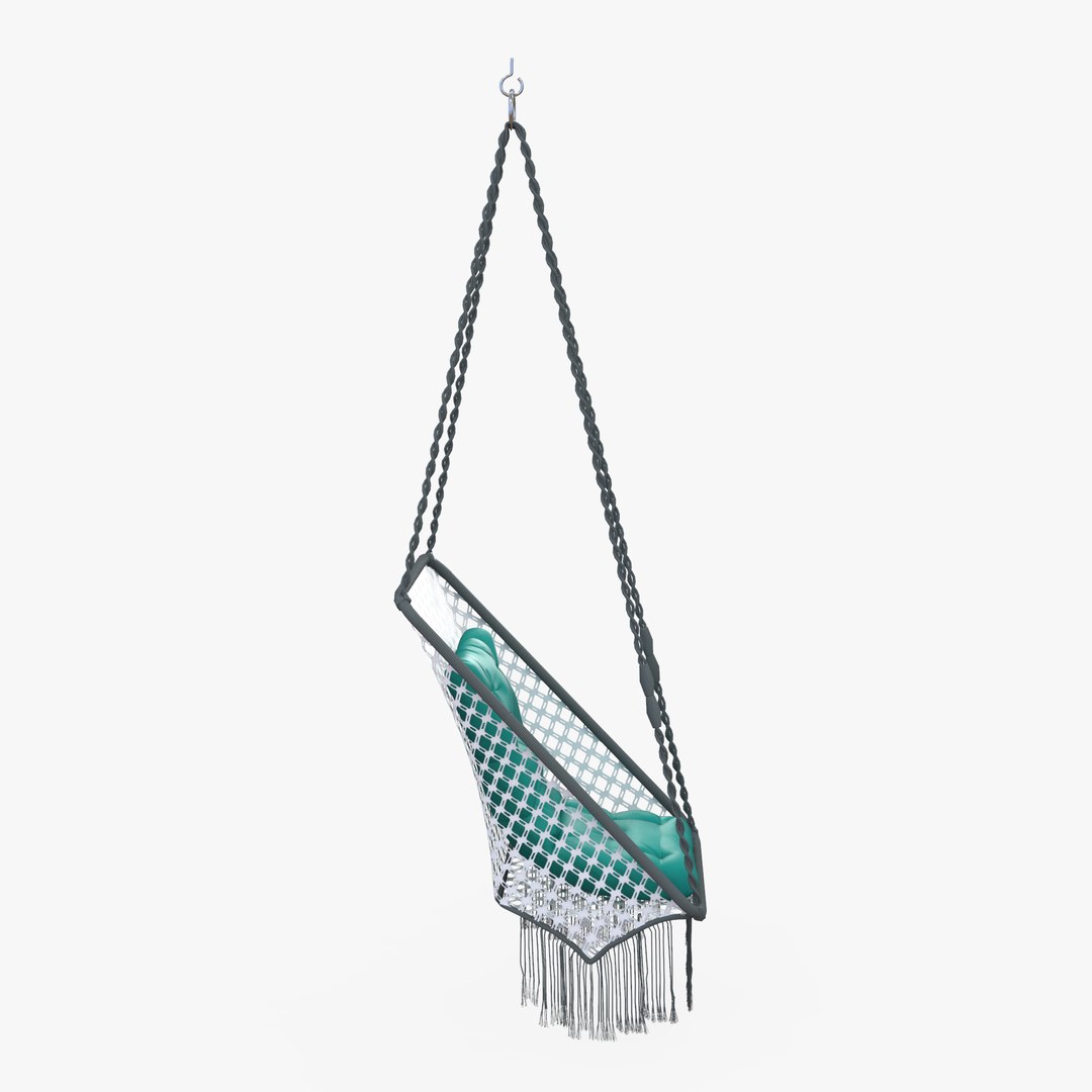 3D Single Seat Hanging Swing - TurboSquid 1990470