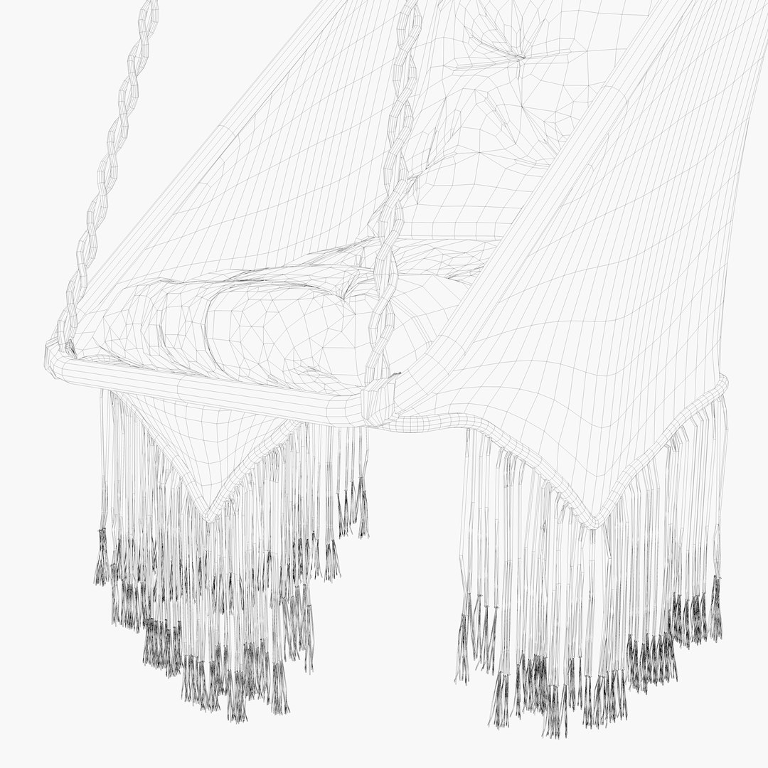 3D Single Seat Hanging Swing - TurboSquid 1990470