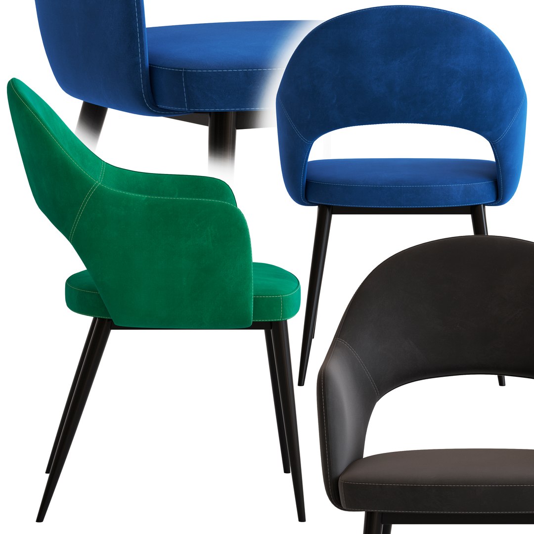 Cult Furniture Haines Chair 3D model - TurboSquid 2173749